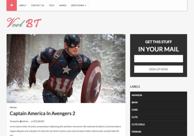 8 Movie Blogger Templates 2025 Free Download